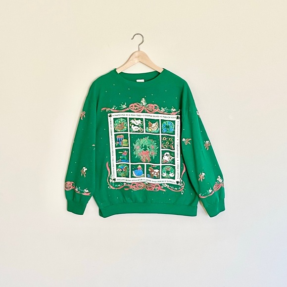 Holiday Time | Tops | Vintage 9s 2 Days Of Christmas Partridge In A ...